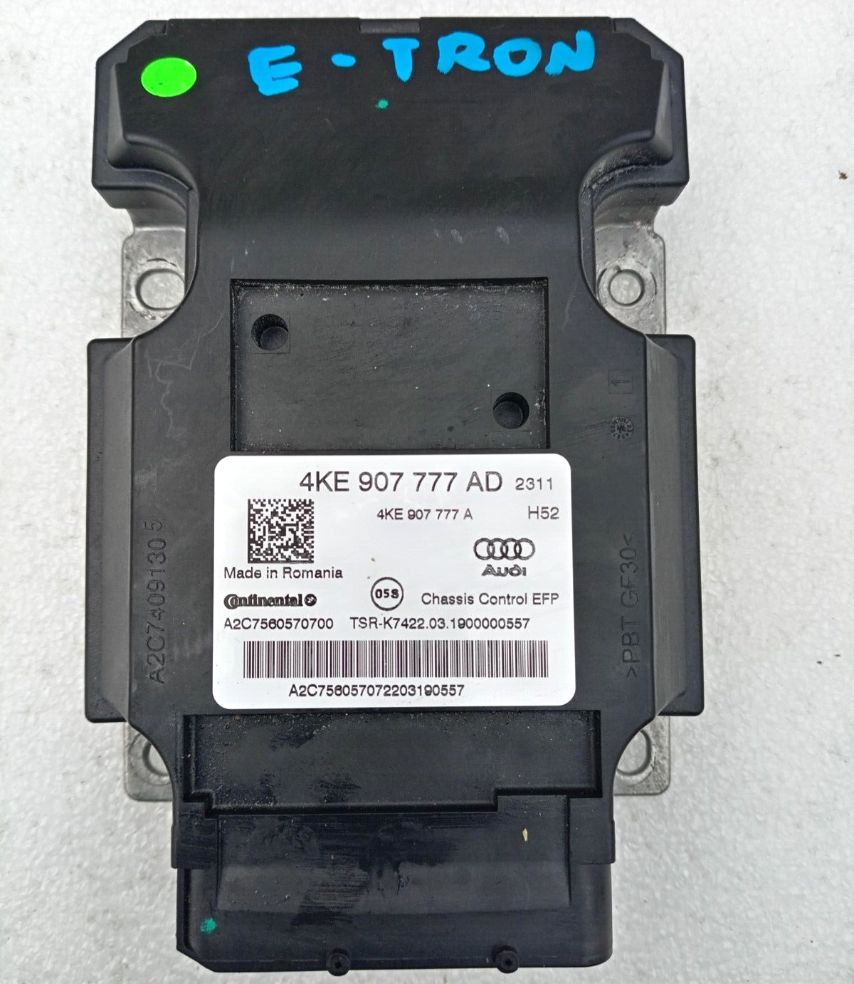 AUDI E-TRON QUATTRO LOW MILEAGE SUSPENSION CHASSIS ECU CONTROL UNIT 4K