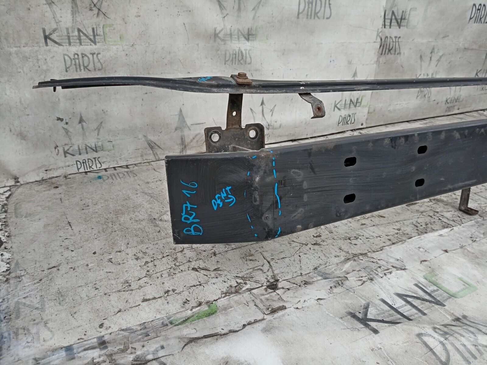 FIAT DUCATO BOXER RELAY MK3 2014-2022 REAR BUMPER CRASH BAR REINFORCEM