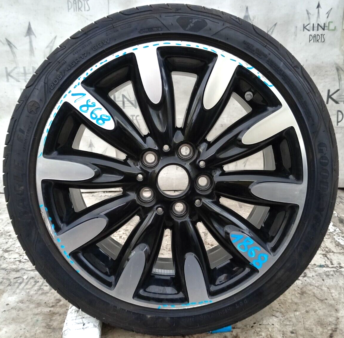 MINI HATCH F55 F56 F57 ALLOY WHEEL RIM 17" 7Jx17H2 IS54 TYRE 205/45/R1