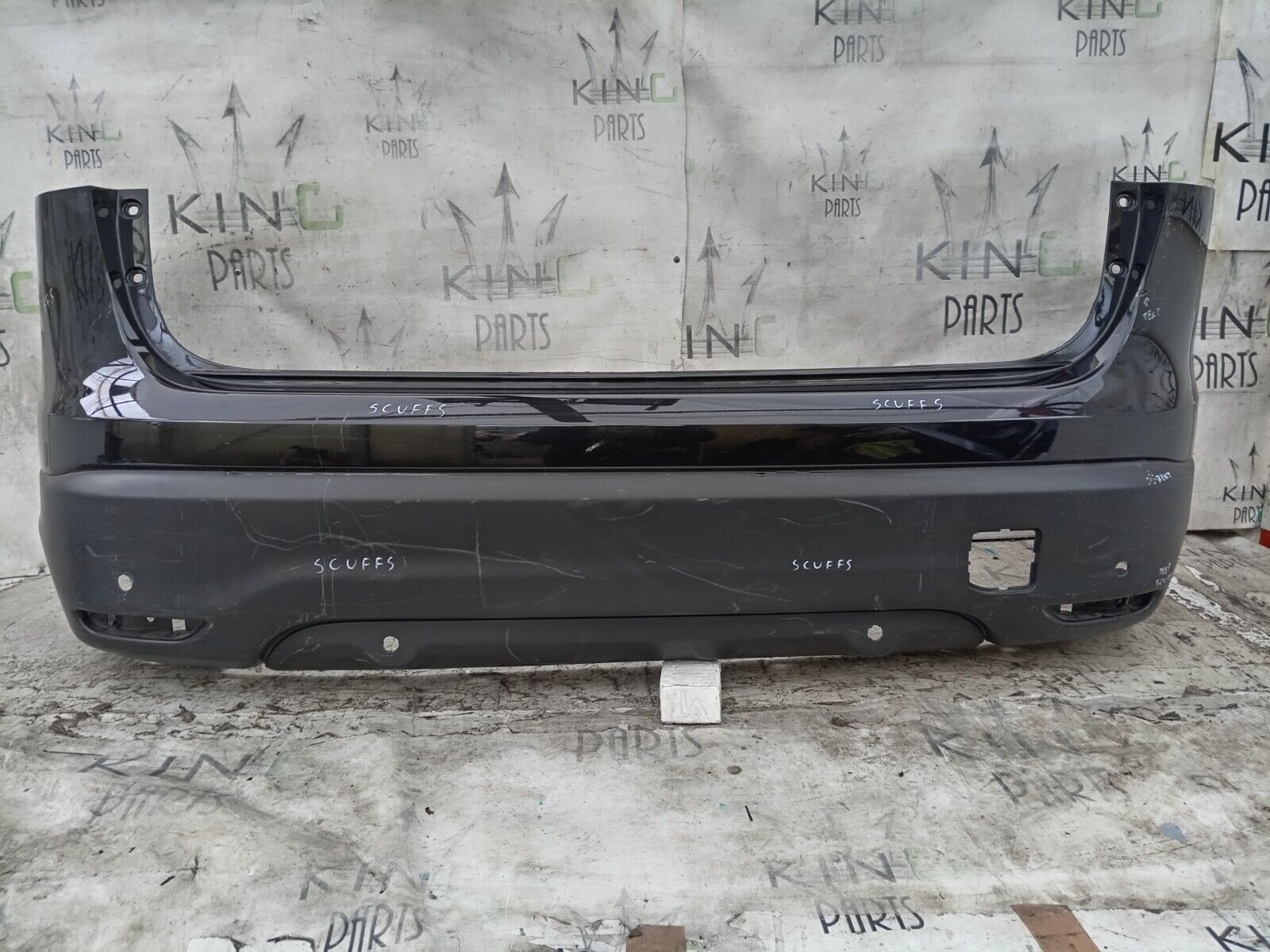 NISSAN QASHQAI 2013-2016 REAR BUMPER GENUINE 85022-4EA0H #A9608
