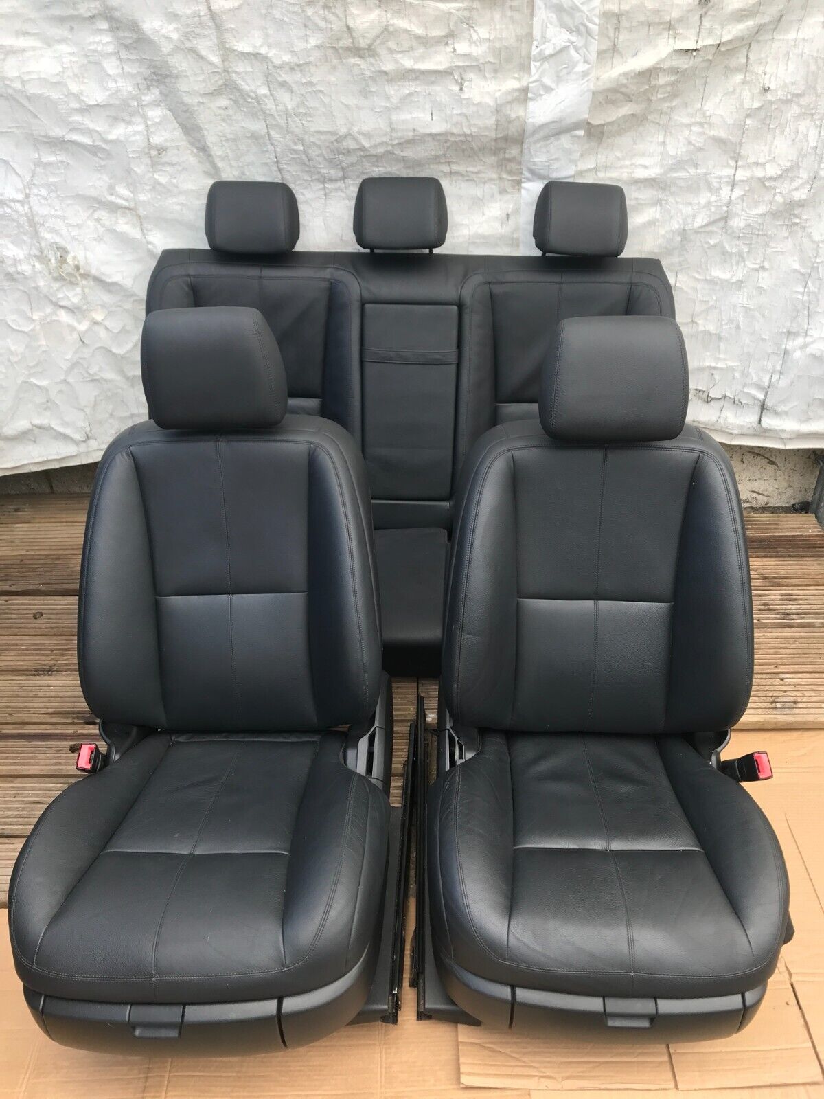MERCEDES S-CLASS S320 W221 2006-13 FRONT & RIGHT COMPLETE SET OF LEATH