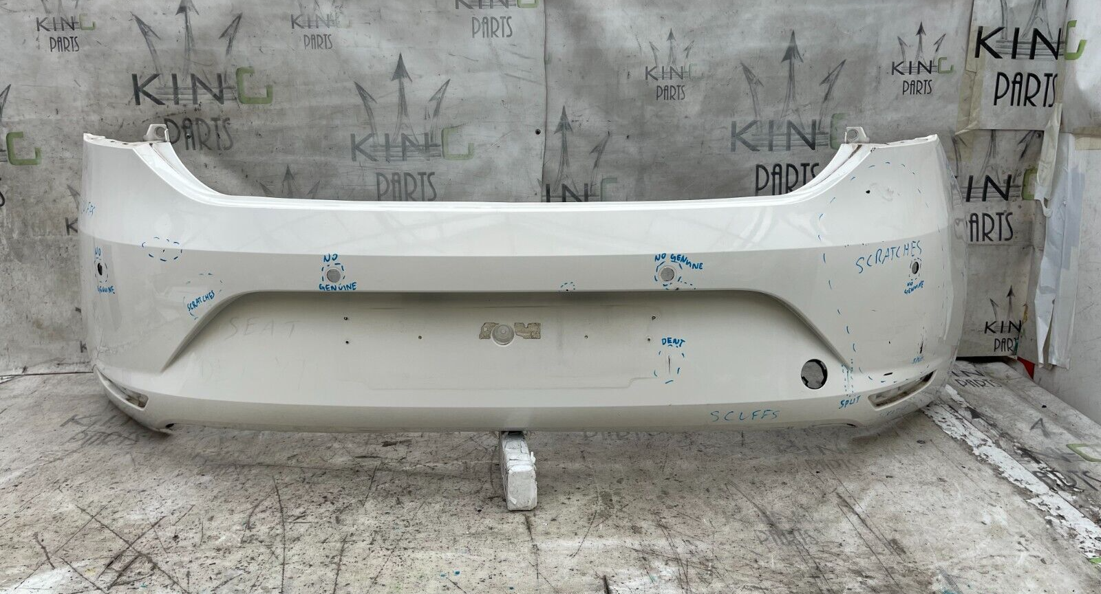SEAT LEON 5F MK3 2013-2017 REAR BUMPER GENUINE 5F0807421 #AA50184