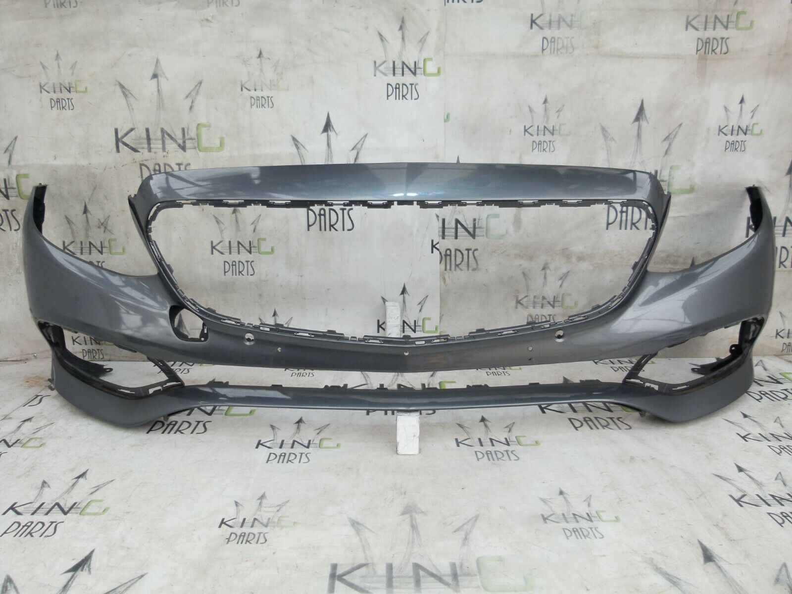 MERCEDES E-CLASS SE 2017-2020 GENUINE SILVER FRONT BUMPER PDC A2138850