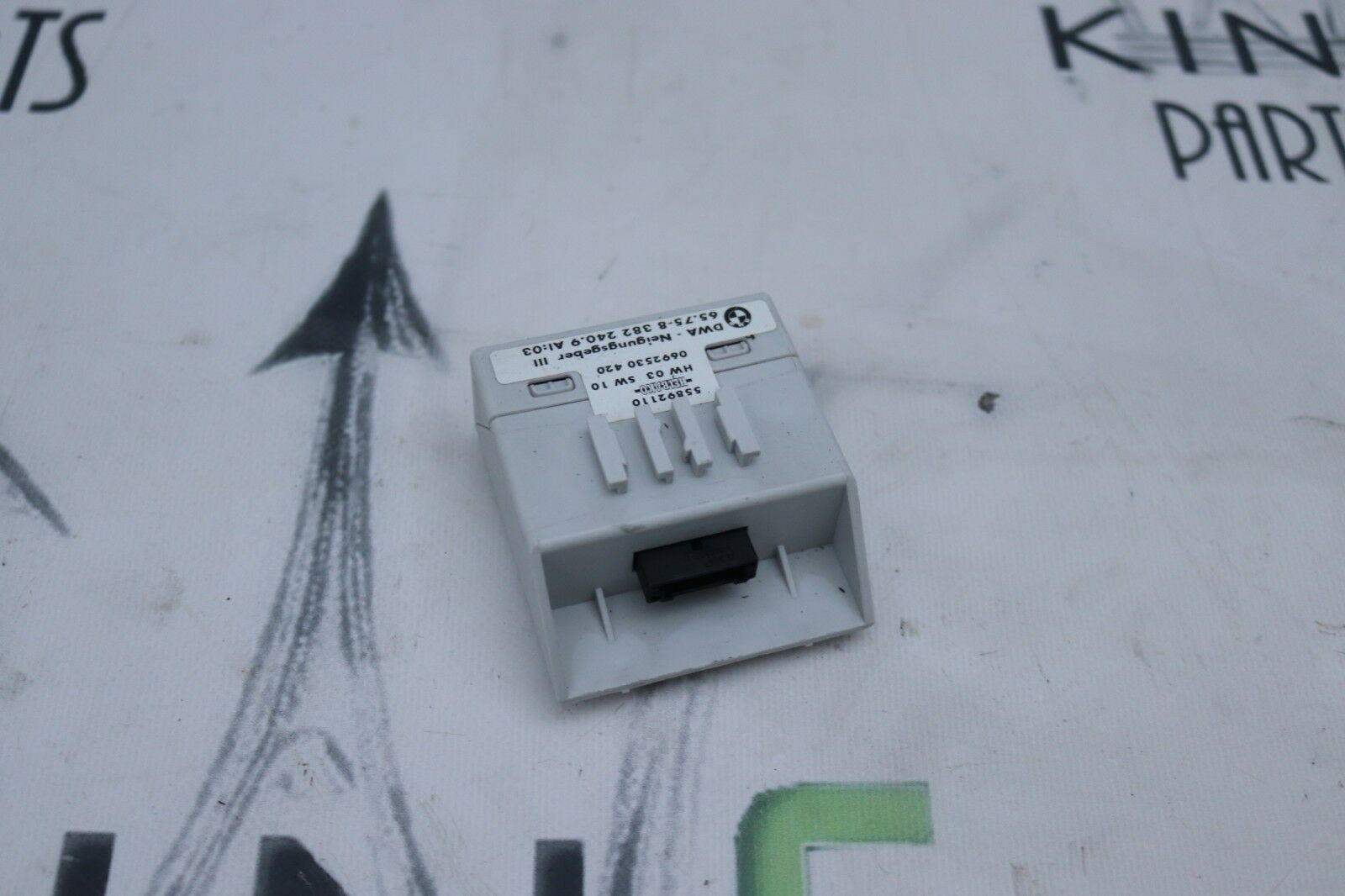 BMW X5 E53 2000-2006 ALARM INCLINATION INDICATOR SENSOR MODULE 8382240