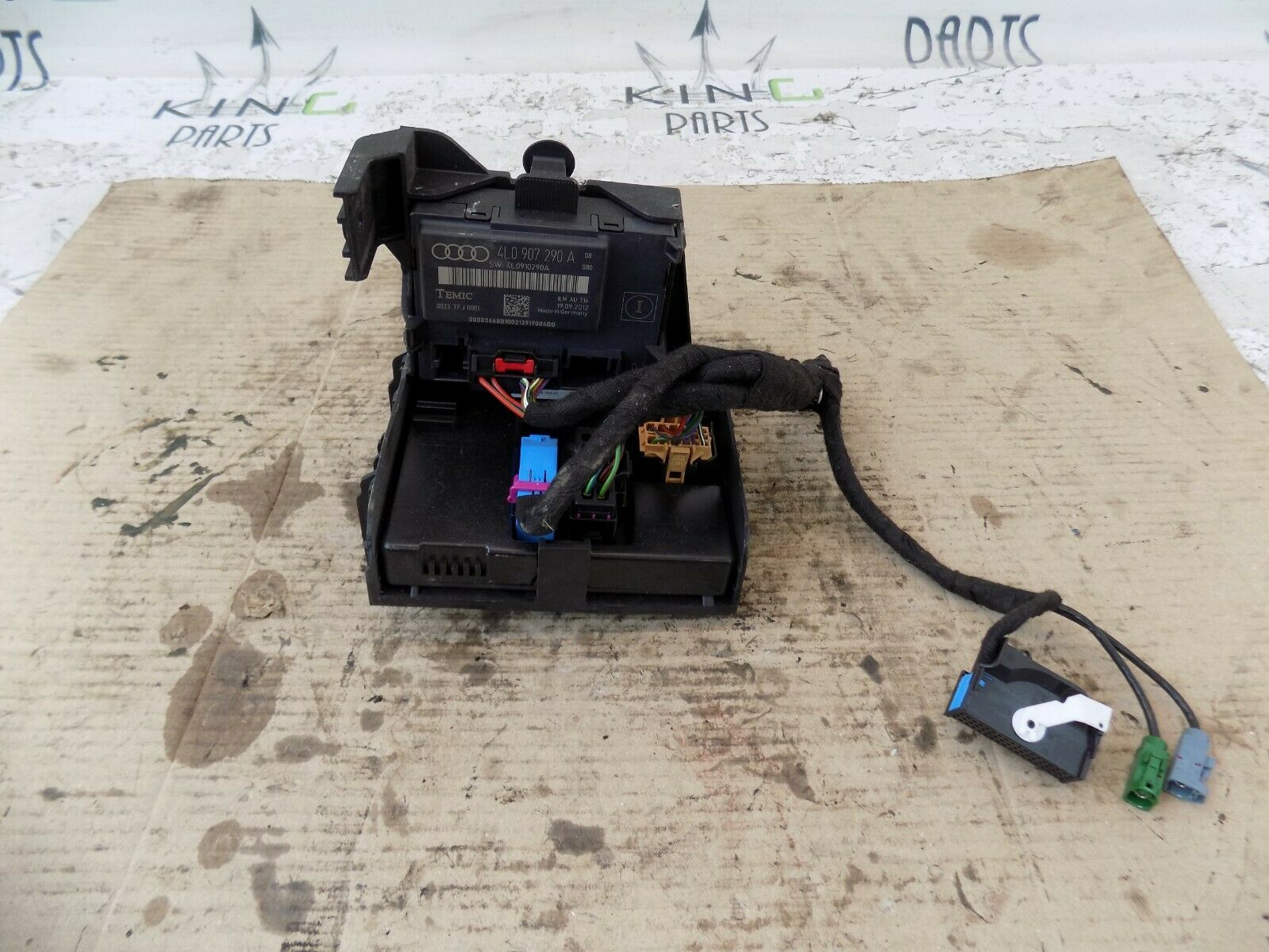 AUDI Q7 4L GATEWAY CONTROL MODULE 4L0907290A DOOR ECU 2006-2015