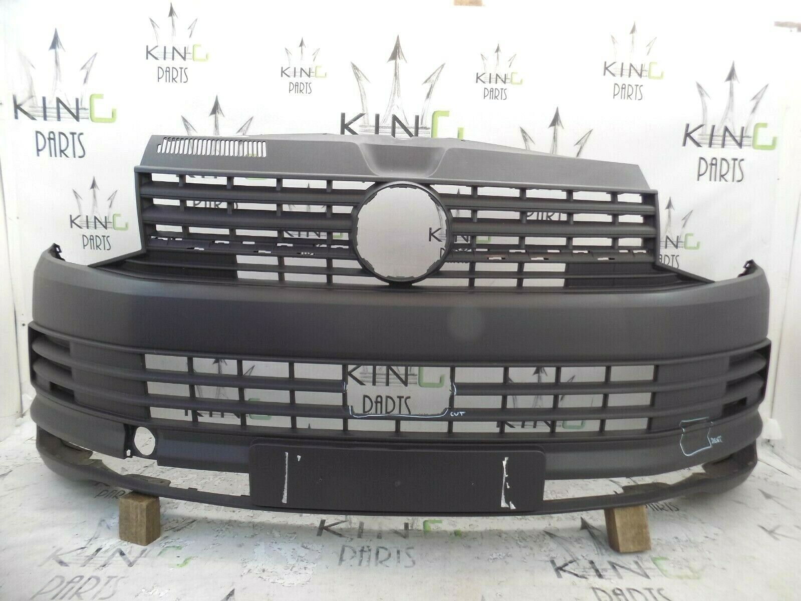 VW TRANSPORTER T6 2015-ON FRONT BUMPER TEXTURE 7E0807221D #C0217