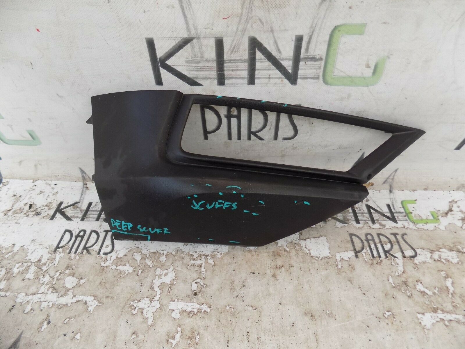 VW TIGUAN 2016-ON FRONT BUMPER FOG LIGHT GRILLE BLACK RIGHT 5NA853212A