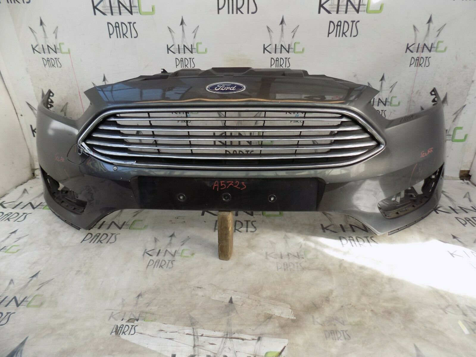 FORD FOCUS III MK3 FACELIFT 2015-2017 FRONT BUMPER GENUINE F1EB-17757-