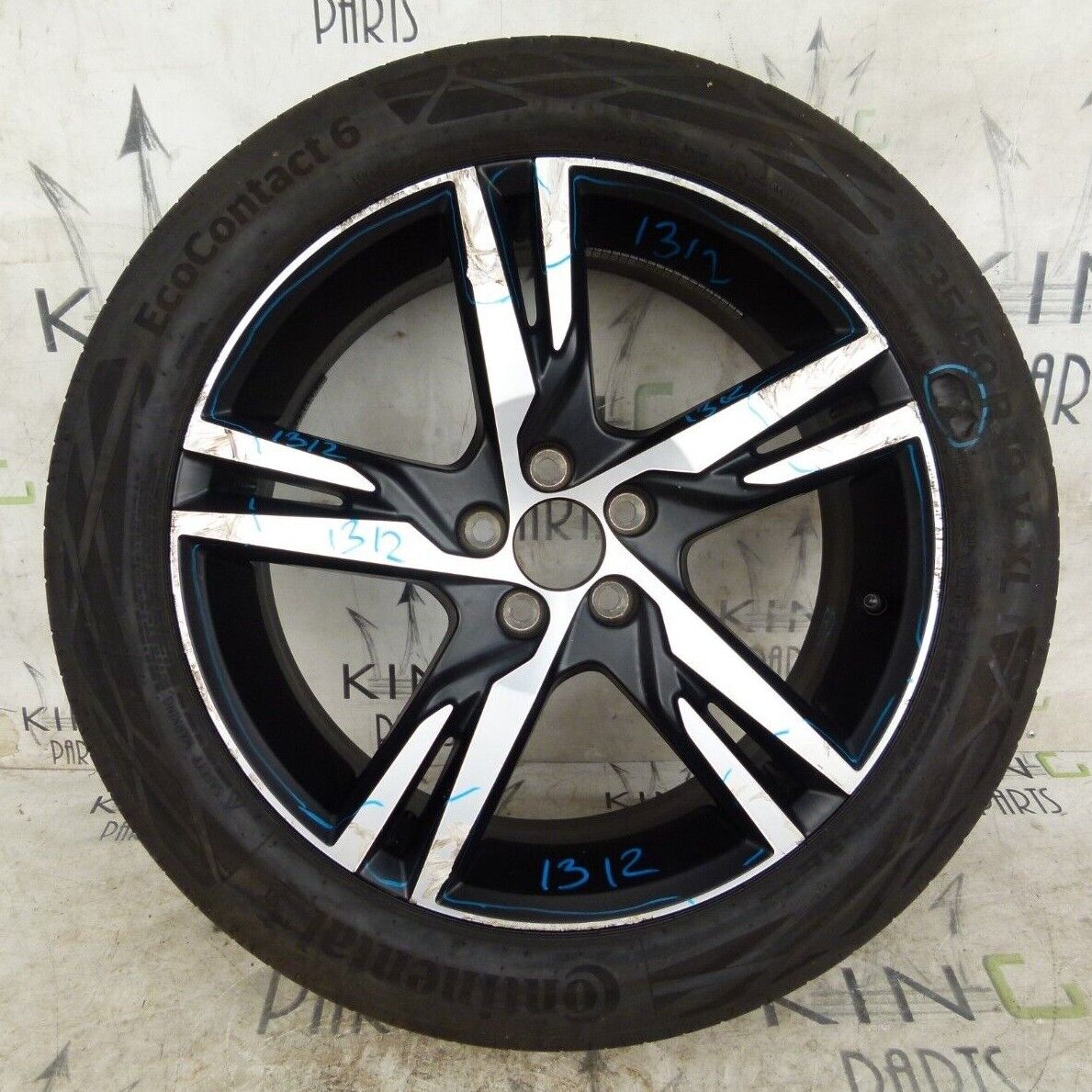 VOLVO XC60 WHEEL ALLOY RIM & TIRE 7.5JX19H2 ET50.5 31423931 GENUINE #1