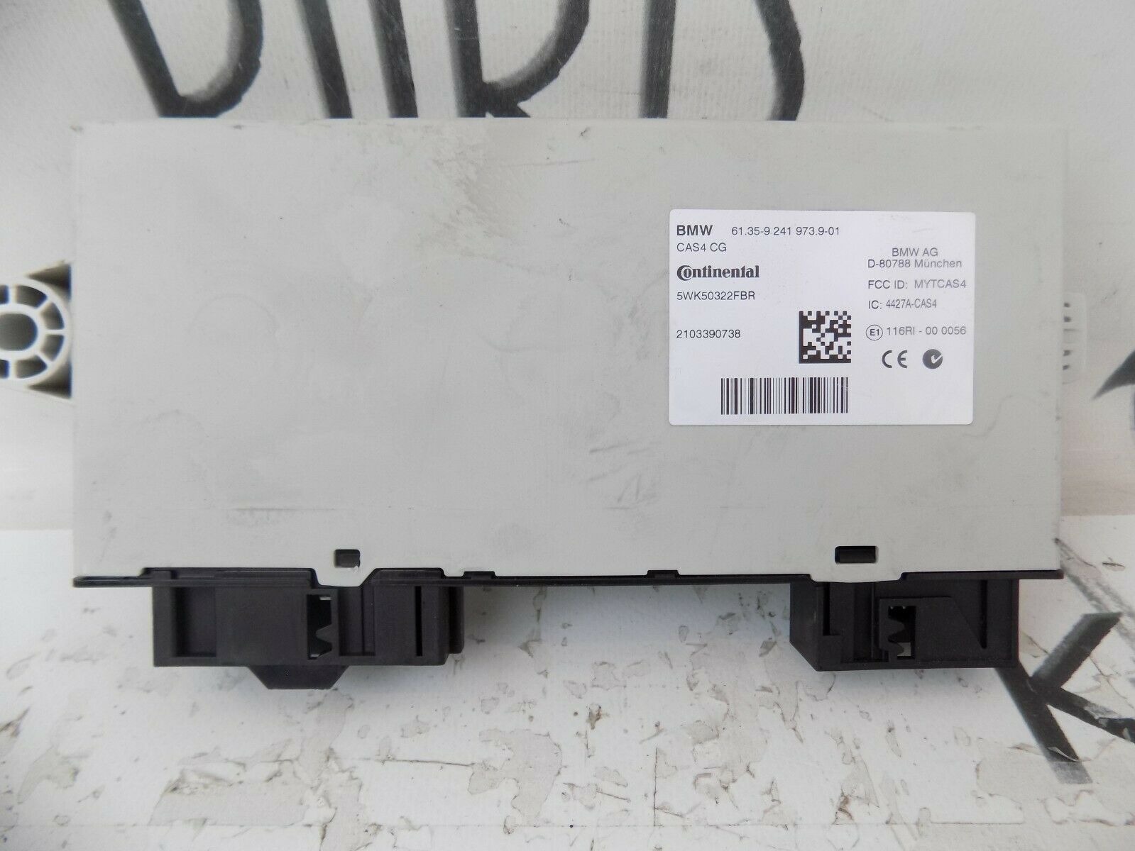 BMW 5 SERIES F10 F11 COMFORT CONTROL MODULE ECU GENUINE 5WK50322FBR