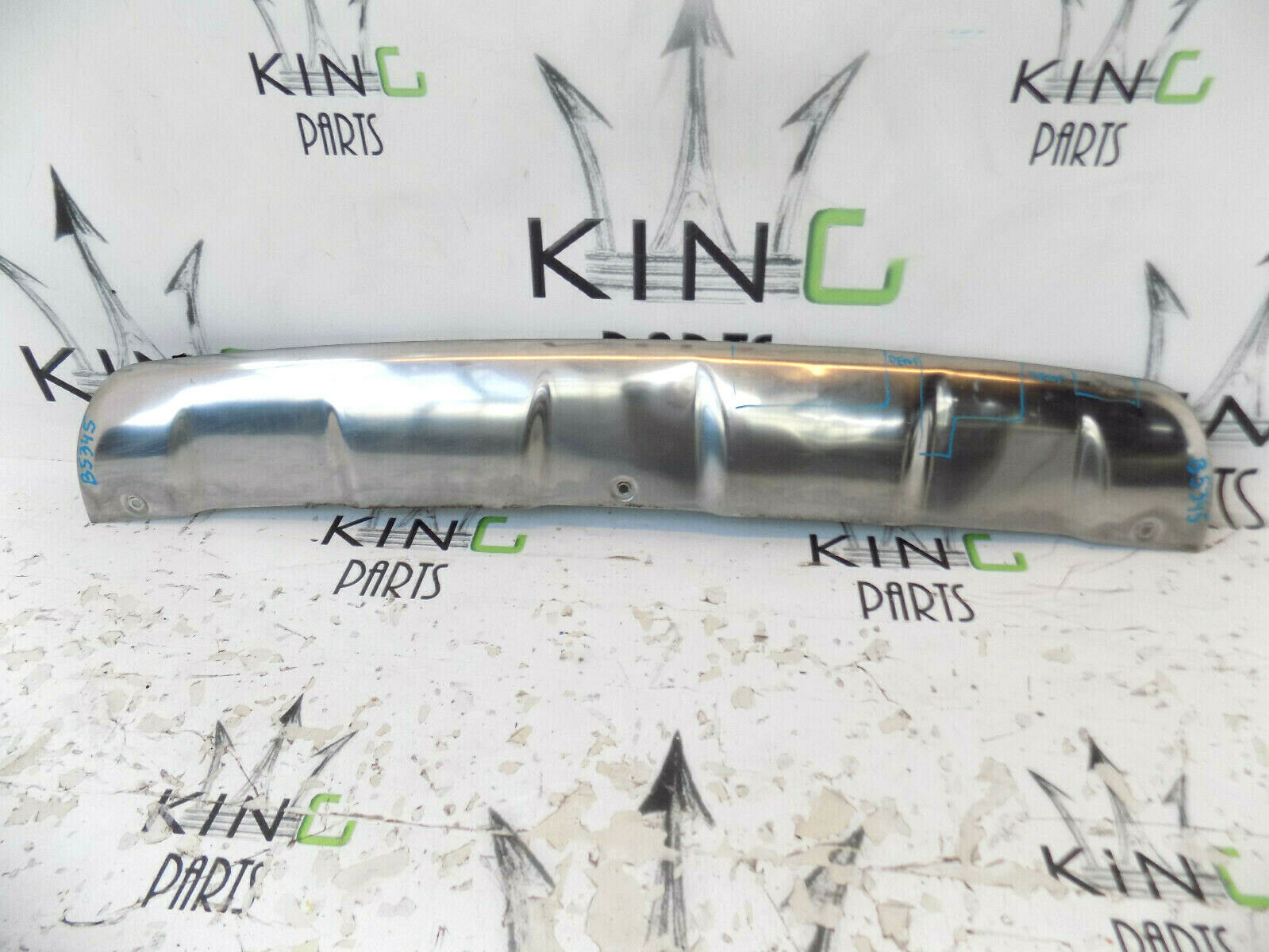 PEUGEOT 2008 - 2014-2016 REAR BUMPER CHROME TRIM COVER VALANCE 9678055