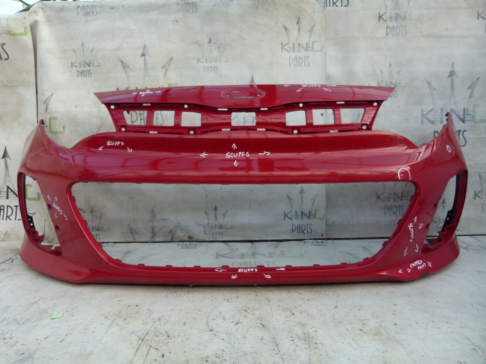 KIA RIO MK3 FACELIFT 2015-2017 FRONT BUMPER GENUINE 865111W700 #AA1148