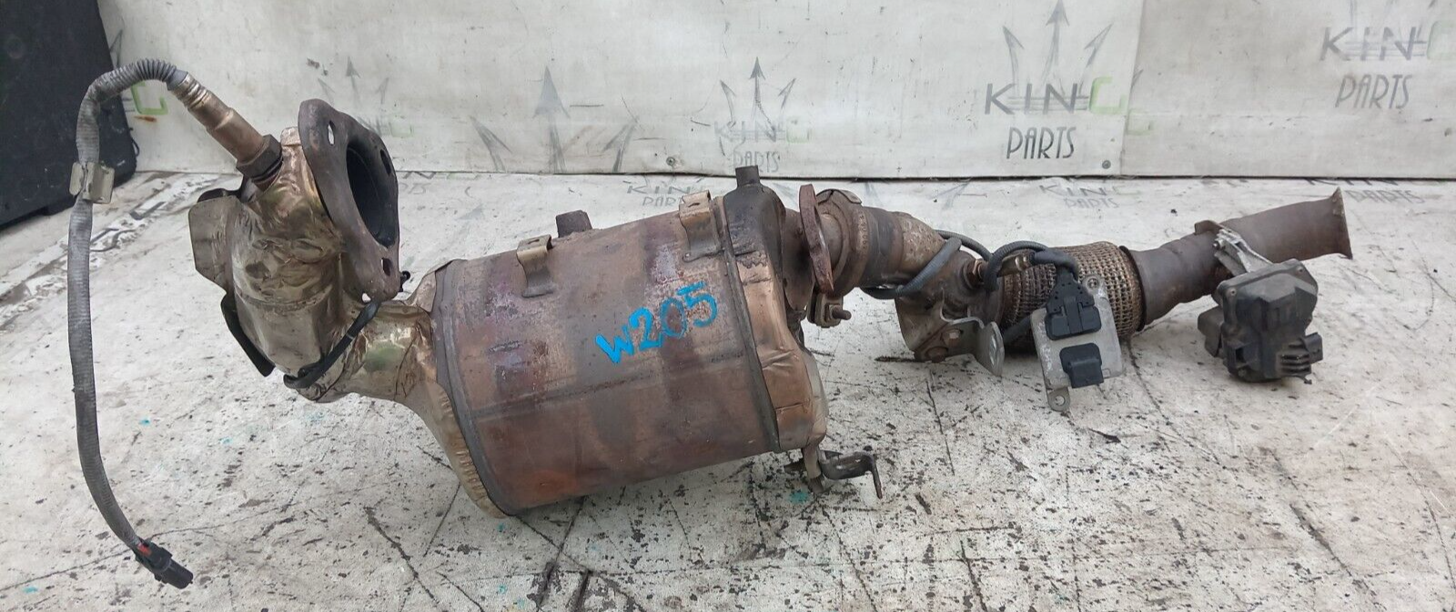 MERCEDES W205 1.6 DIESEL OM626.951 DPF DIESEL PARTICULAR FILTER + NOX