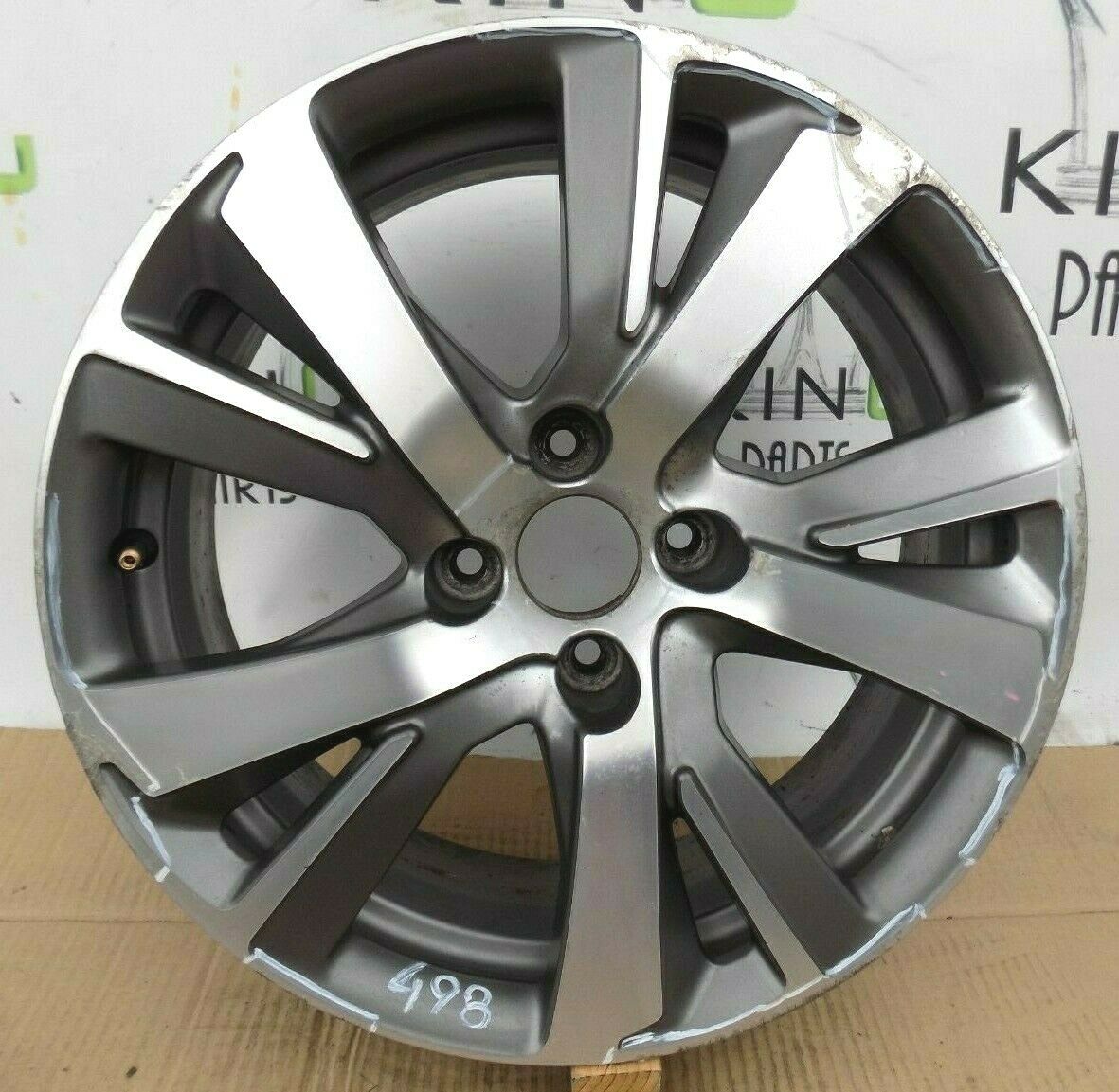 PEUGEOT 2008 17'' INCH ALLOY WHEEL 6.5J17 CH4-20 9678398277 #498