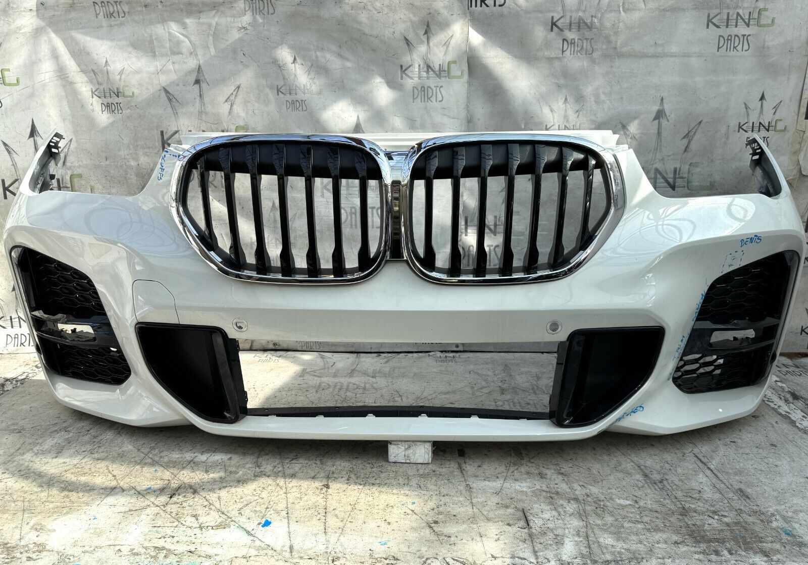 BMW X1 F48 M-SPORT FACELIFT 2020-ON FRONT BUMPER & NEW TOP GRILL 6x PD