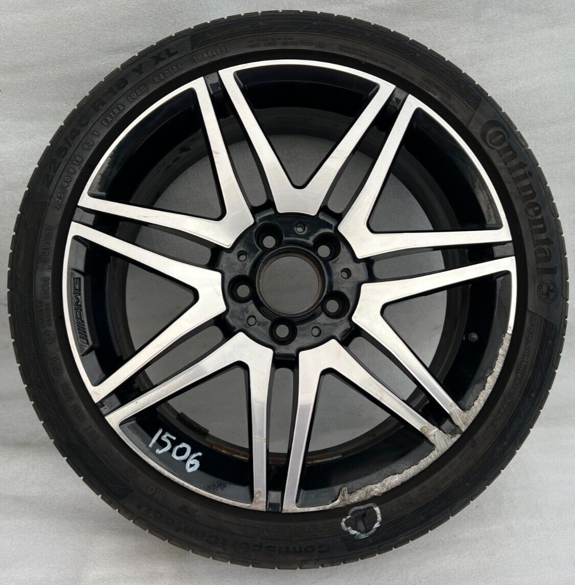 MERCEDES C-CLASS W204 AMG 18" ALLOY WHEEL 7.5Jx17H2 ET47 A2044010604