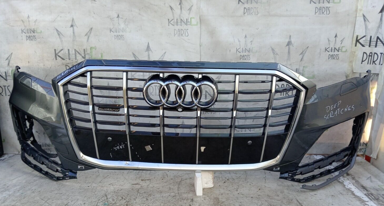AUDI Q7 4M S-LINE 2019-ON FACELIFT FRONT BUMPER GENUINE 4M0807241E #AA