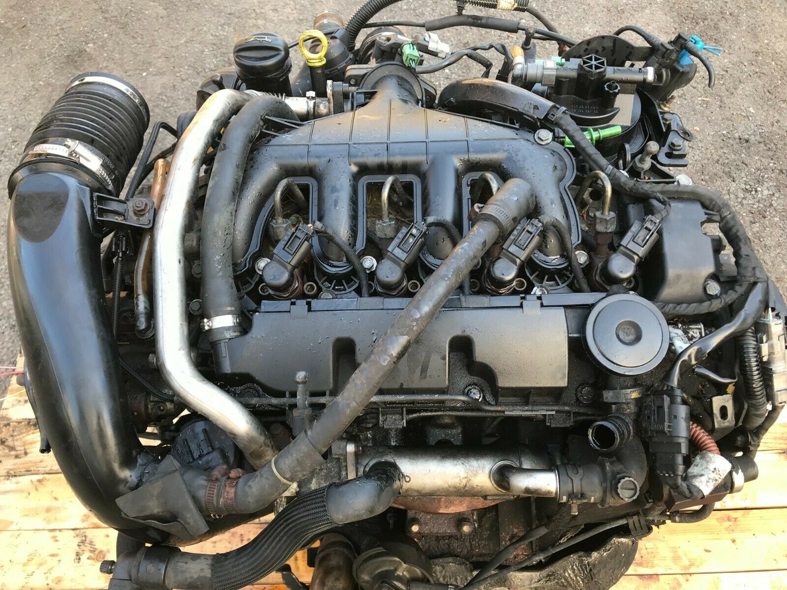 CITROEN C4 VTS 2.0 DIESEL 10DYTE LH RHR COMPLETE ENGINE MOTOR TURBOCHA